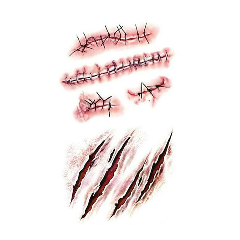 Robot Costume Makeup