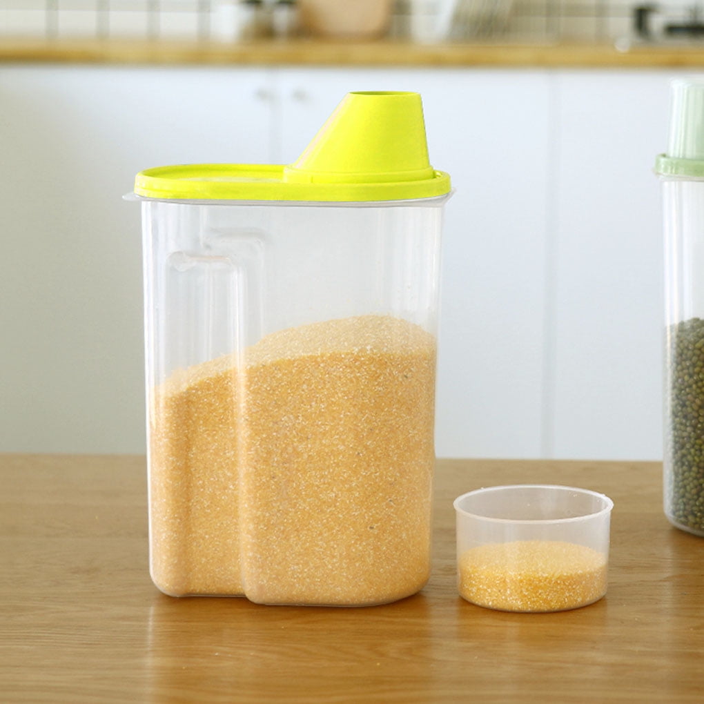 ROBOT-GXG Rice Storage Container - 2.5L Grain or Cereal Storage ...