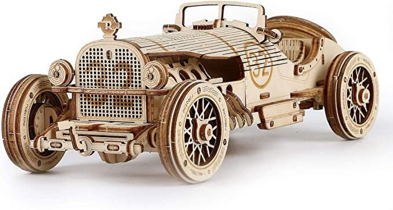 ROBOTIME Model Car Kits - Wooden 3D Puzzles - Model Cars to Build for ...