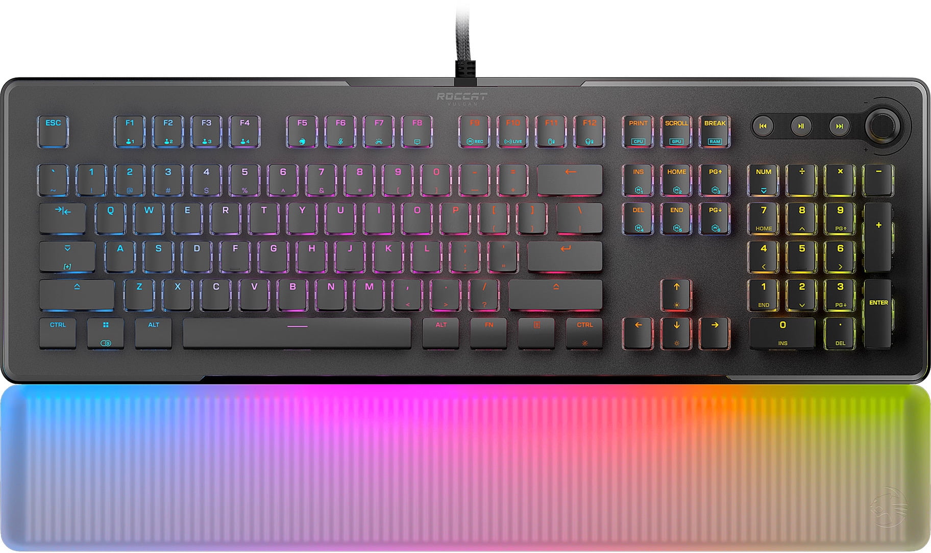 ROCCAT Vulcan II Max Black Keyboard - Walmart Business Supplies