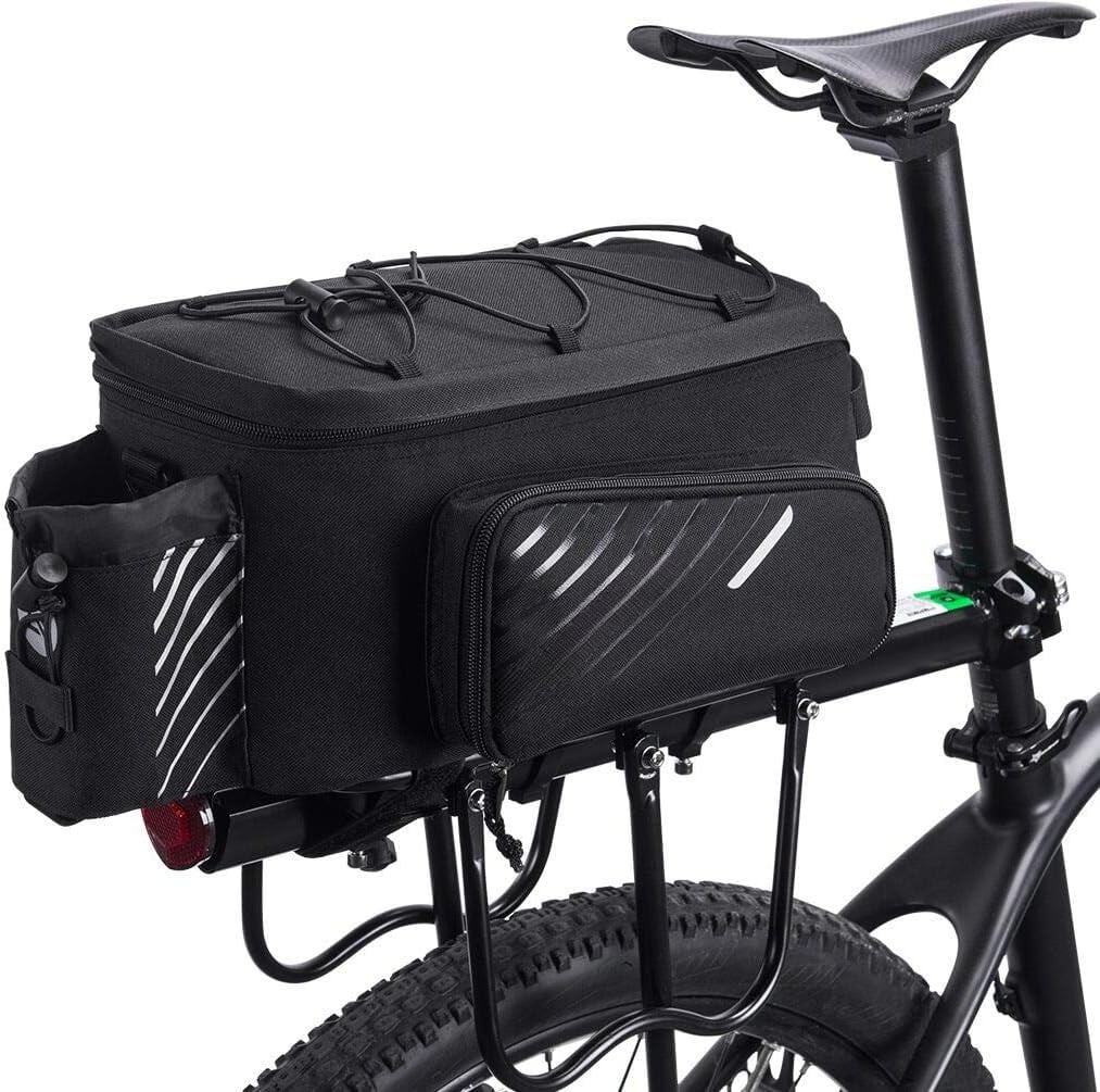 ROCK BROS Bike Rack Bag Bicycle Bag Trunk Rear Rack Bag Bike Panniers ...
