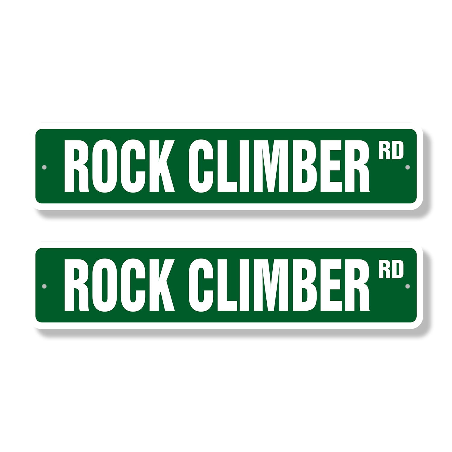 ROCK CLIMBER Classic Street Sign (2 Pack) climbing holds harness ...