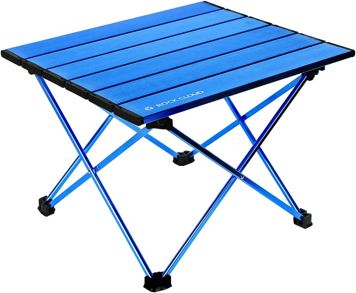 ROCK CLOUD Portable Camping Table Ultralight Aluminum Folding Beach ...