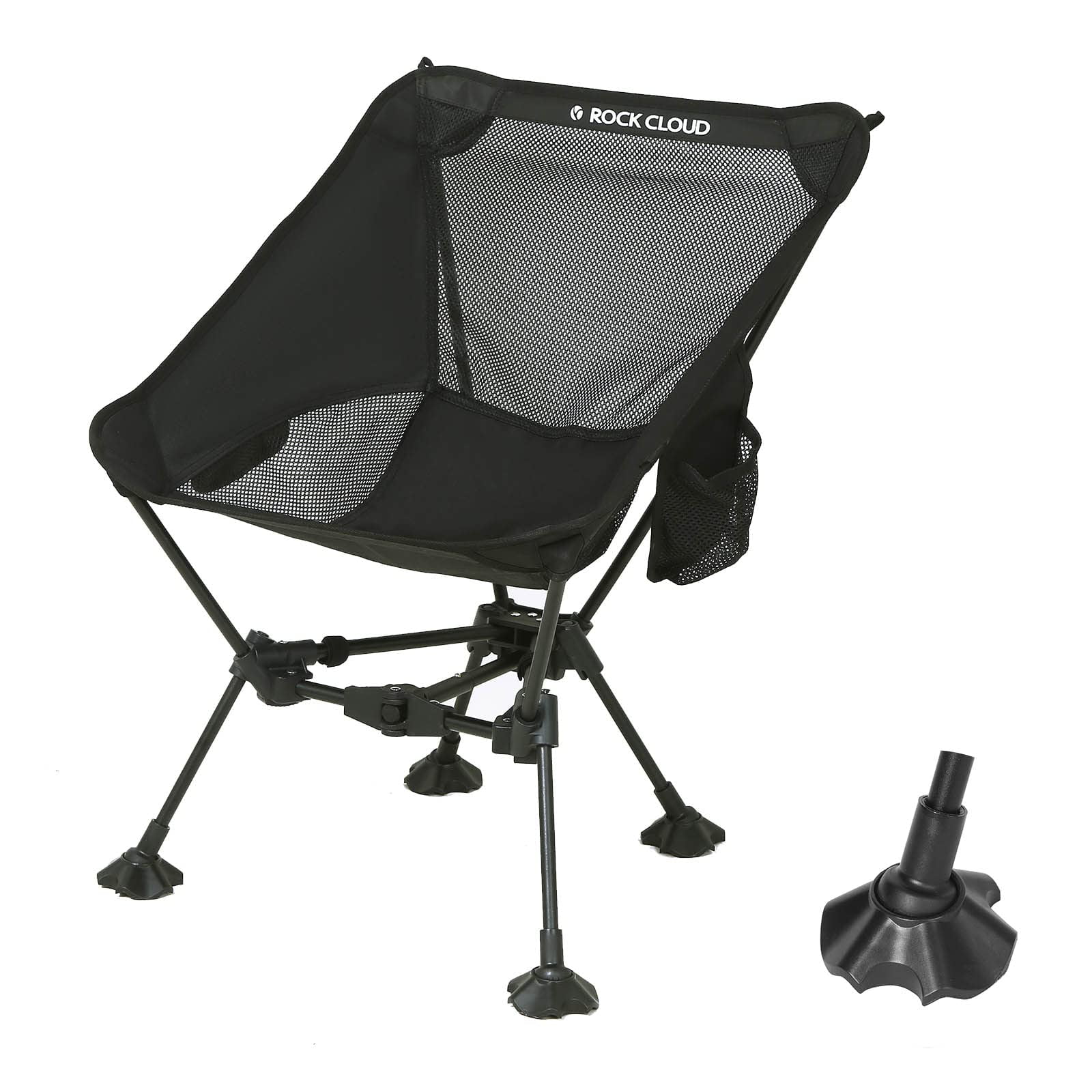 ROCK CLOUD Ultralight Portable Camping Chair Compact Folding Camp ...