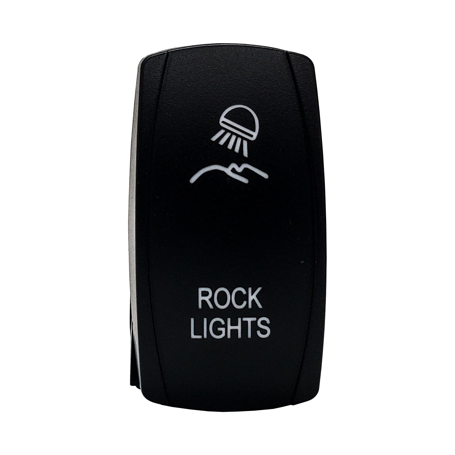 ROCK LIGHTS OZ-USA® On/off Rocker Switch 5-Pin SPST Laser-Etch Blue LED ...