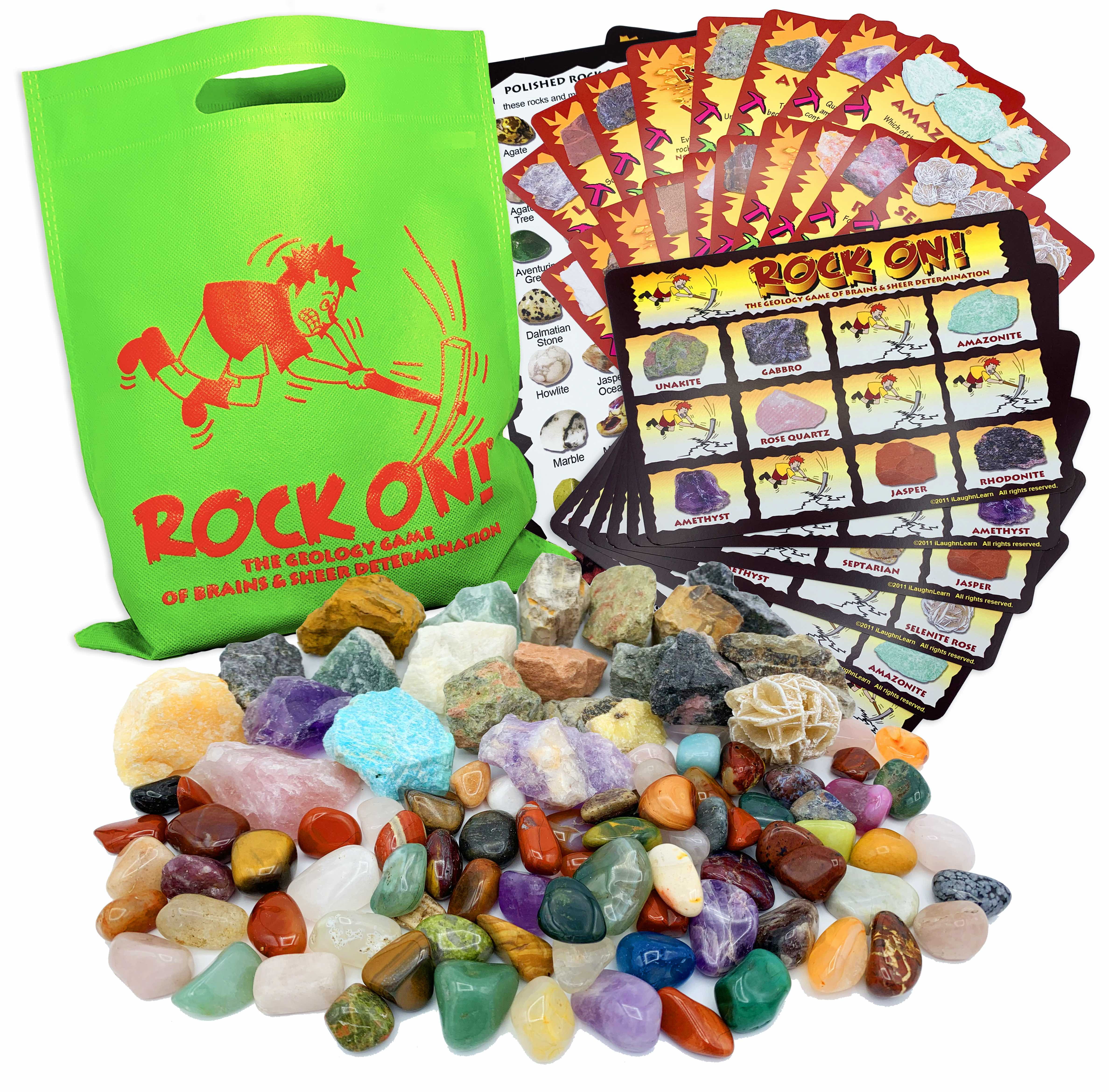 ROCK ON! Geology Game with Rock and Mineral Collection - Walmart.com
