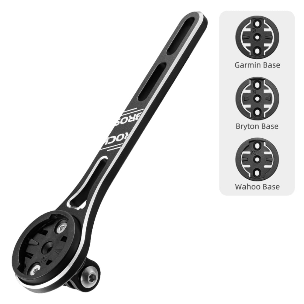 ROCKBROS Bicycle Computer Mounts Meter Holder Metal Bracket Garmin ...