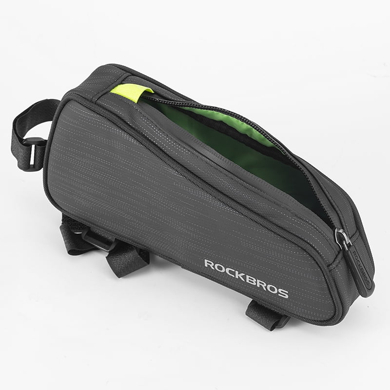 ROCKBROS Bicycle Top Tube Bag, Road/Mountain Bike Frame Bag,Zipper ...