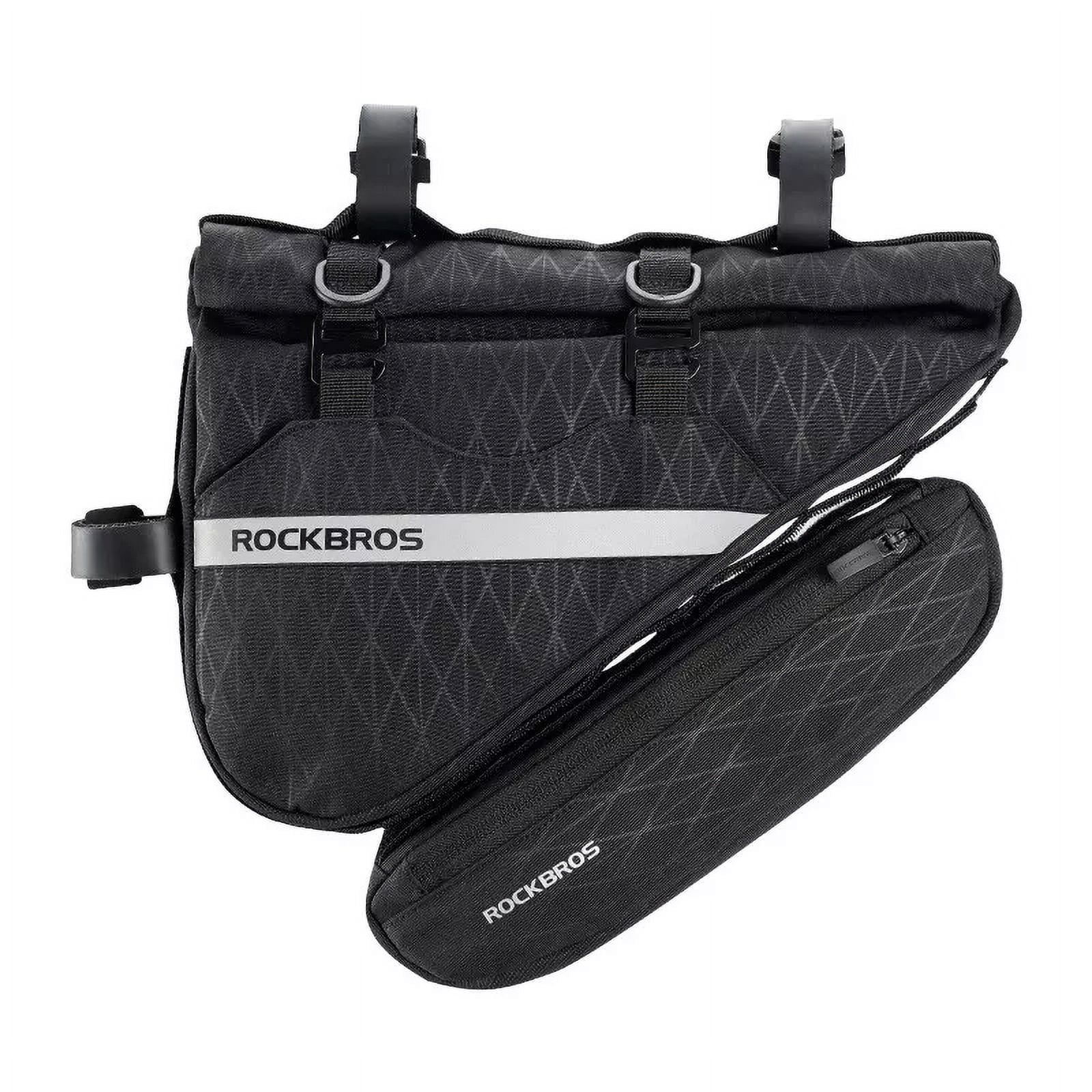 ROCKBROS Bicycle Triangle Bags 2 In 1 Detachable Combination Bags 2L ...