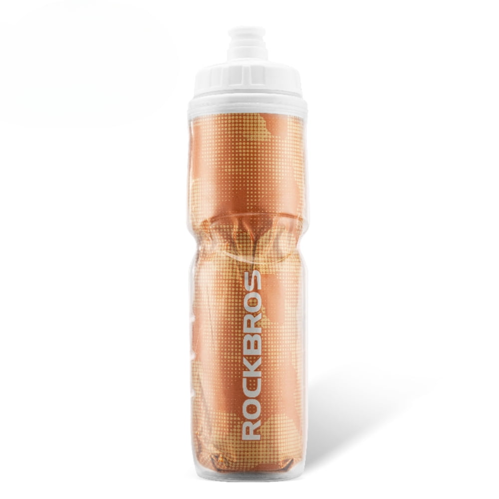 ROCKBROS Bicycle Water Bottle 670ML Cycling Cool-Maintain Leak-Proof ...