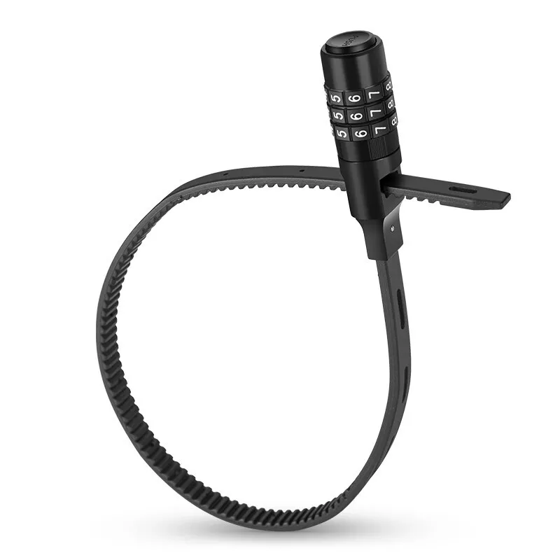 ROCKBROS Bike Cable Lock 3 Digit Password Lock Anti-theft Security ...