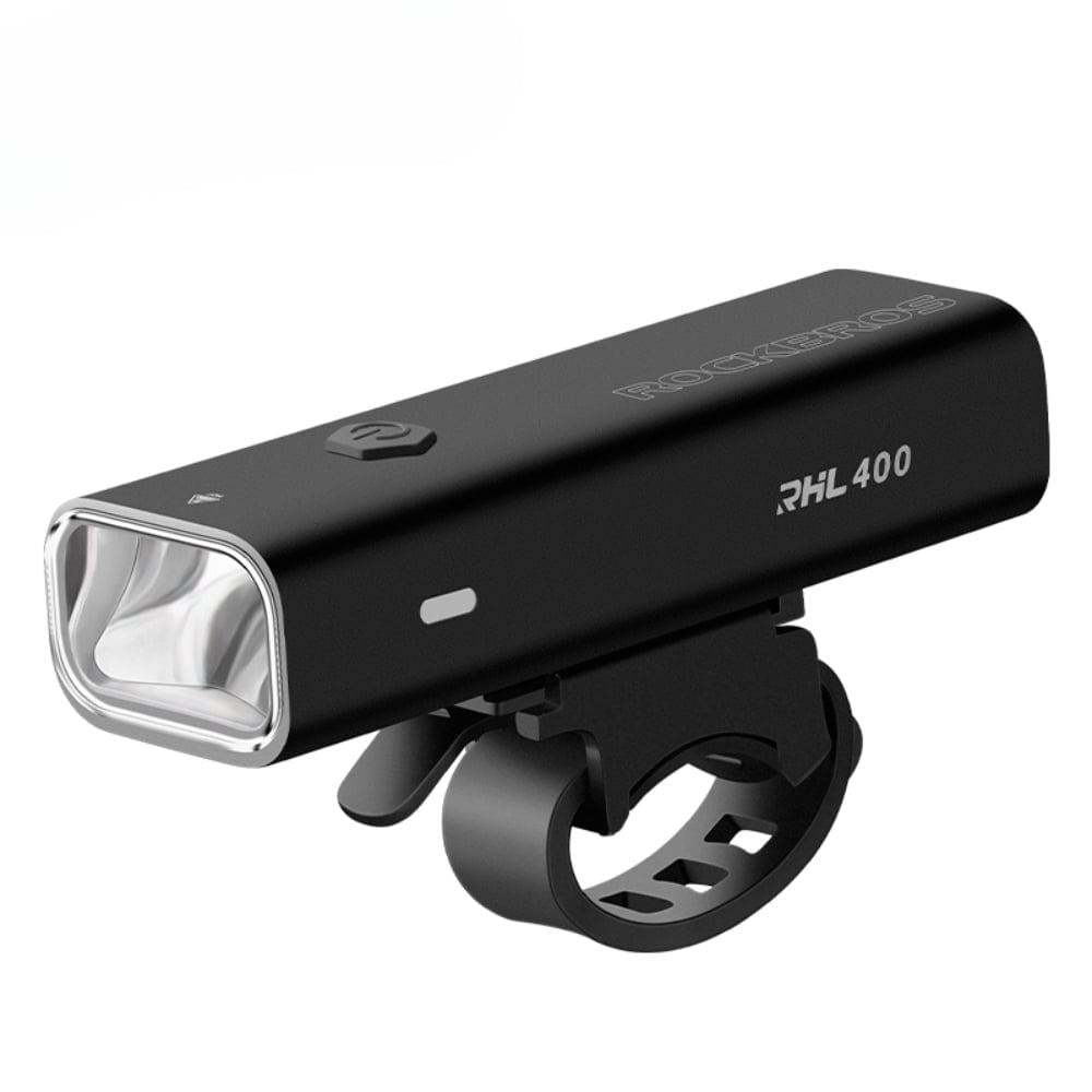 ROCKBROS Bike Head Light 400 LM with 2600mAh Type-C Charging,Quick ...