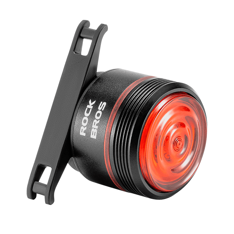 ROCKBROS Bike Smart Tail lights Brake Sensing Rear Light Touch Switch Waterproof Circular Ripple ...