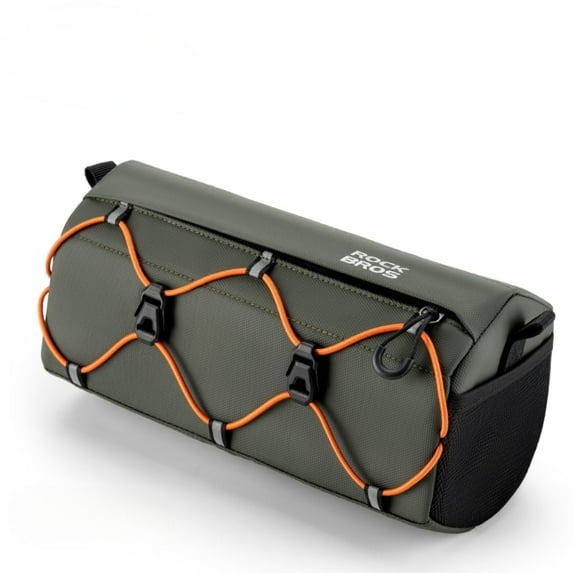 ROCKBROS Bike Front Handlebar Bag 2.2L Capacity Reflective Portable ...