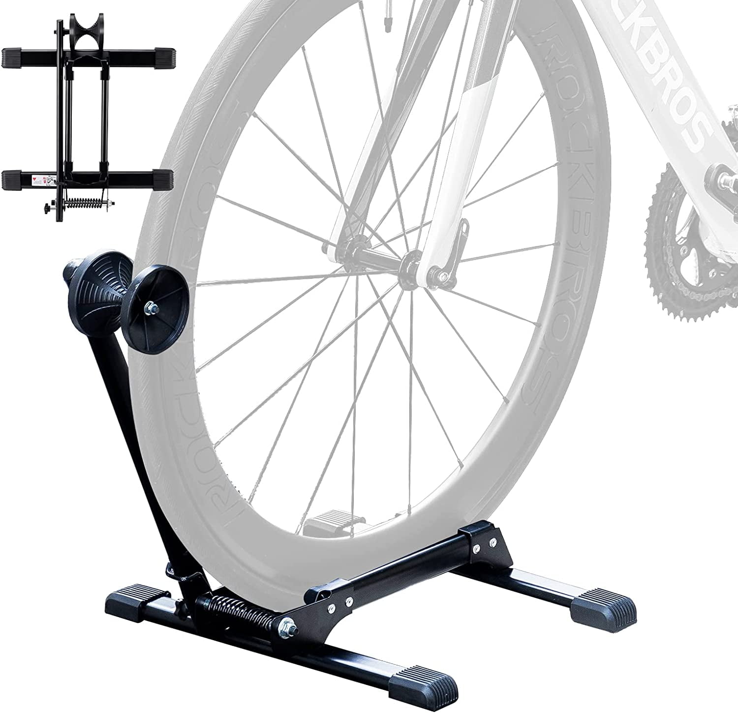 ROCKBROS Foldable Bike Stand Floor Bike Parking Stand Bike Holder ...