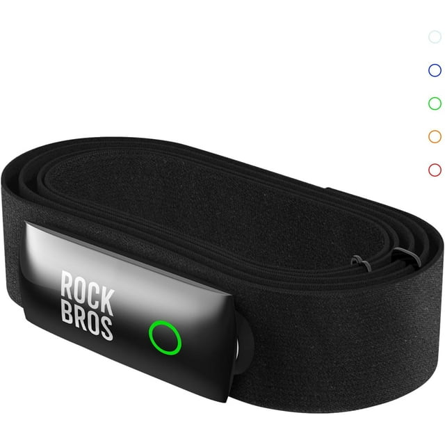 ROCKBROS Heart Rate Monitor Bluetooth ANT Sensor Chest Strap with ...