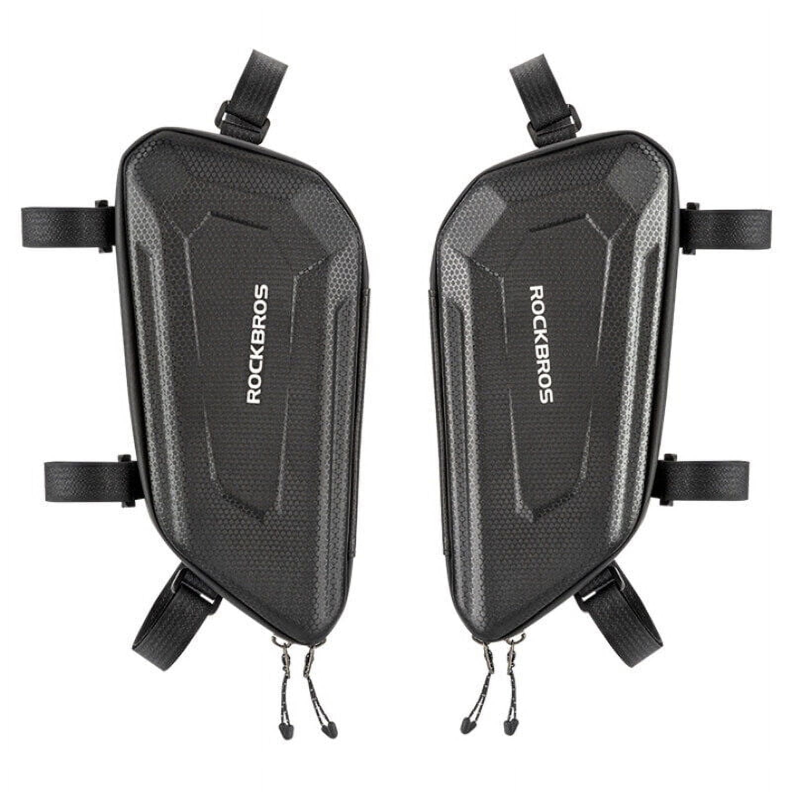 ROCKBROS Motorcycle Side Bags Carbon Pattern EVA Hard Shell 1.5L ...