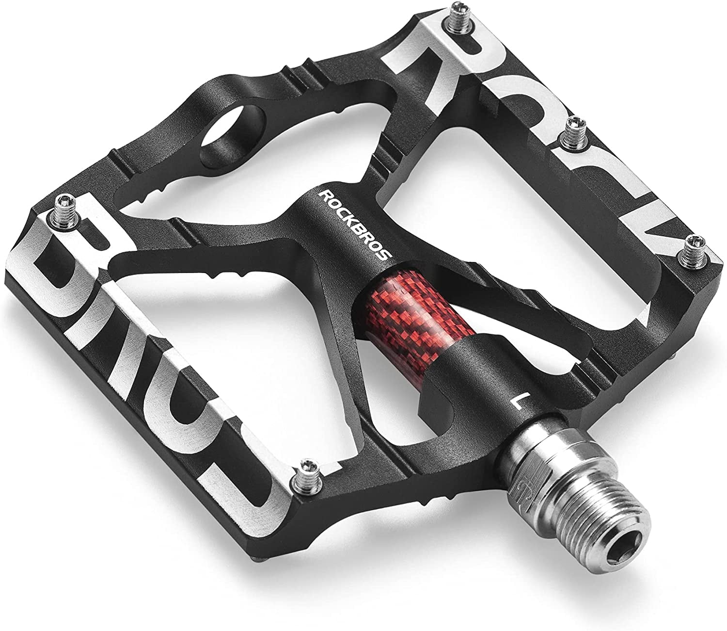 ROCKBROS Mountain Bike Pedals MTB Pedals CNC Non-Slip Lightweight Aluminum Alloy Bicycle Pedals ...