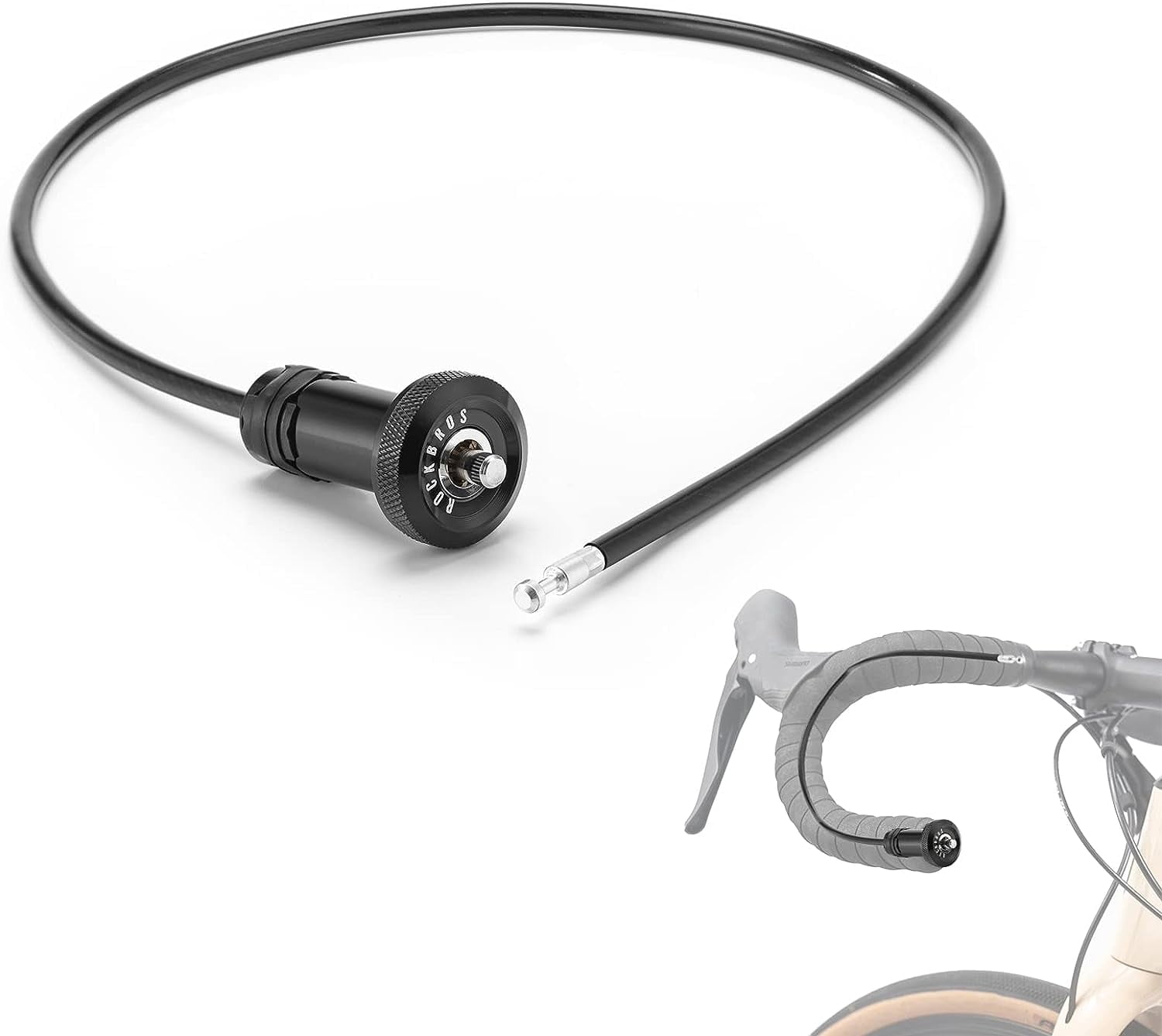 ROCKBROS Road to Sky Series Bike Cable Lock Plug HandleBar Concealed ...
