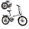 ROCKBROS SKN 20" Folding Bike 7 Speed Lightweight Portable Disc Brake ...