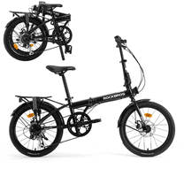 ZiZZO, Folding Bike, 20" Wheel, 7-Speed Steel Frame - Walmart.com