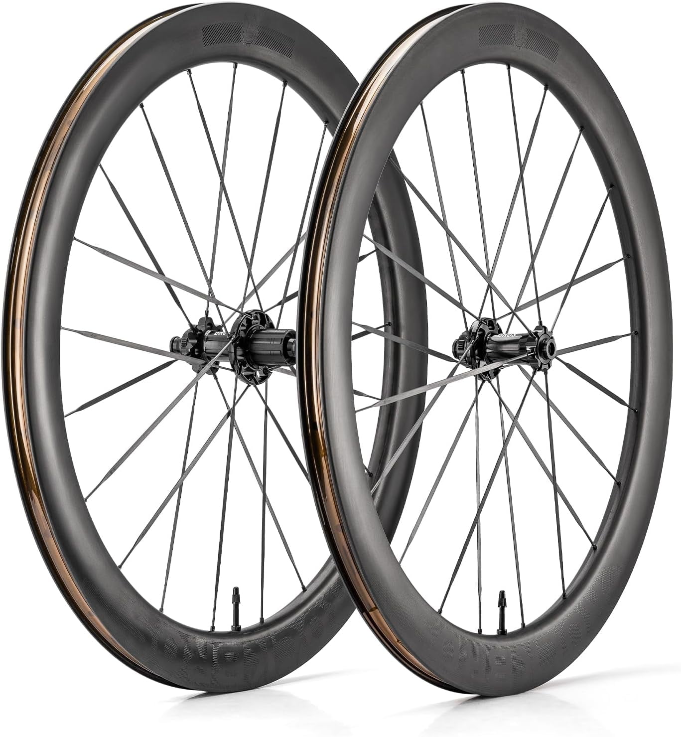 ROCKBROS T700 Carbon Fiber Bike Wheels 700c Road Bike Wheels 55 mm Disc ...