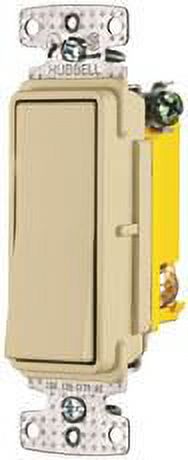 Rocker 3 Way Switch 15 Amp Ivory - Walmart.com