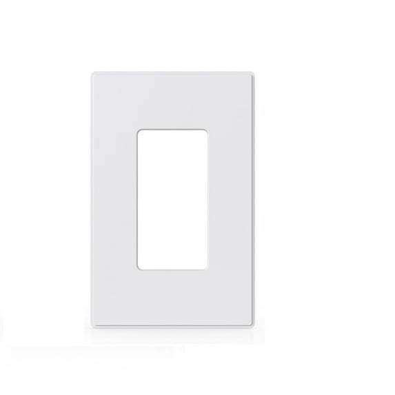Hyper Tough Screwless Decorative Receptacle Wall Plate 4.88x3.13 inches ...