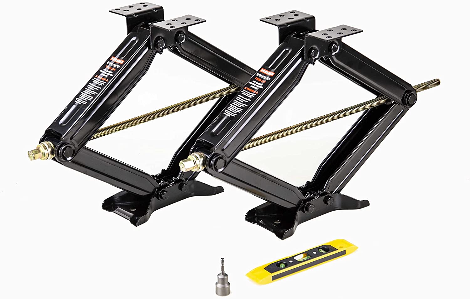 Bal Products Black 24" Scissor Jack for RV Trailers - Pair - Walmart.com