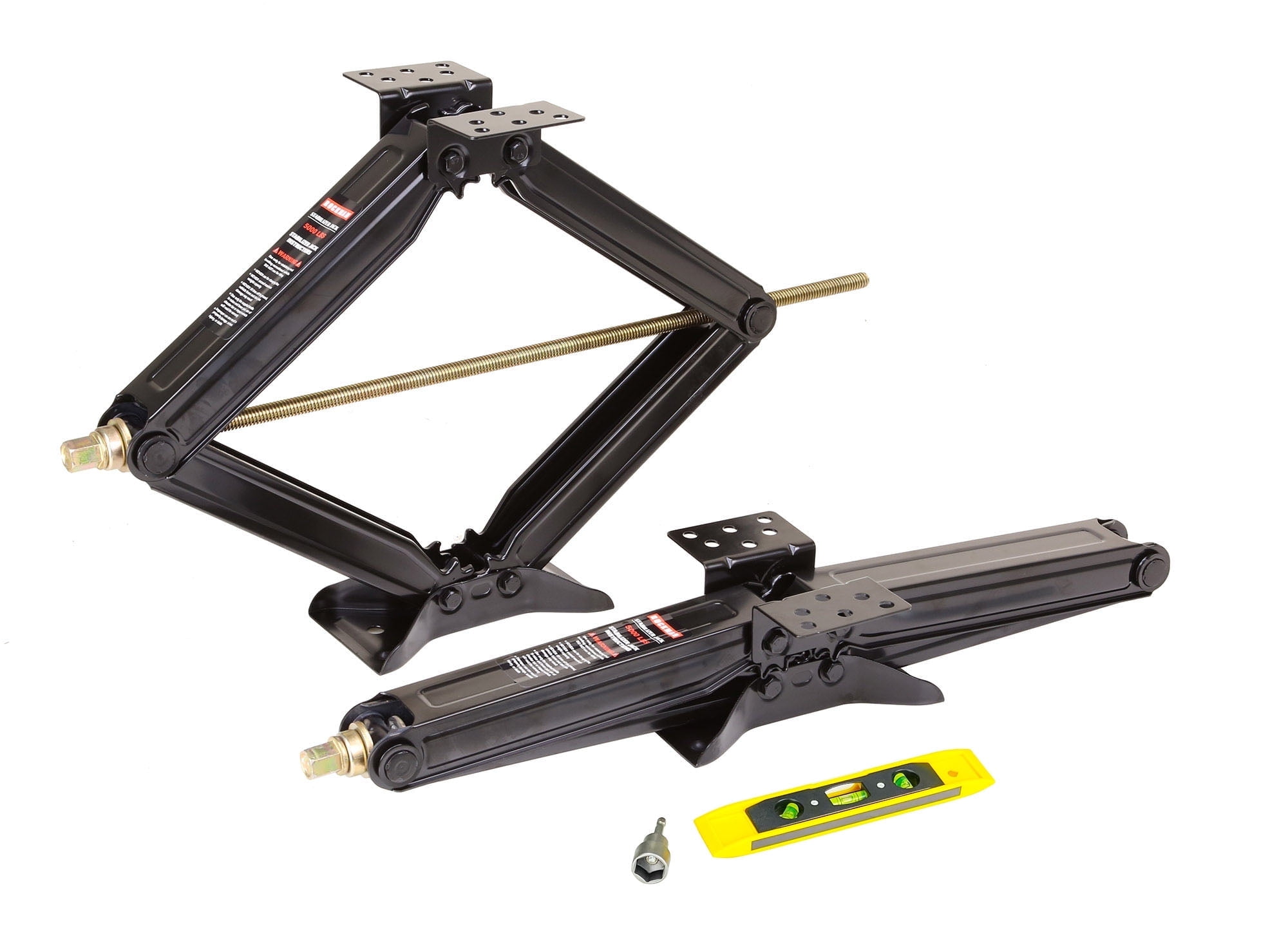 "ROCKMAN Heavy Duty RV Camper Trailer Stabilizer Leveling Scissor Jacks ...