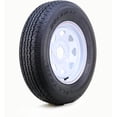 ROCKMAN Trailer Tire Wheel Assembly ST205/75R15 8-Ply D 107M 5 Lug on 4 ...