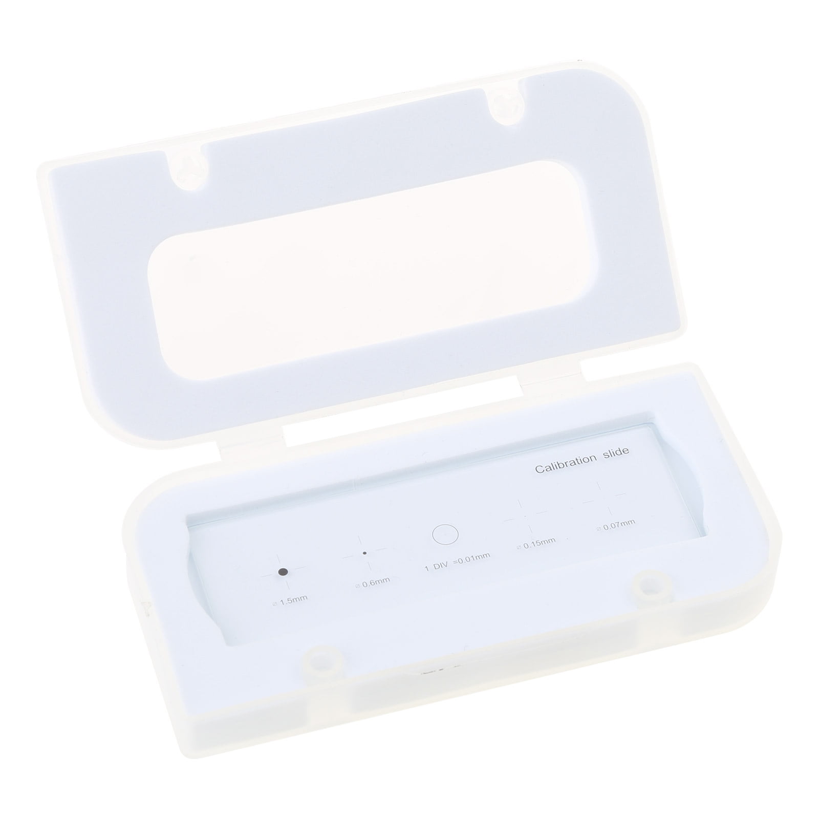 Rockrok 0 01mm Microscope Slides Reticle Calibrating Slide Ruler