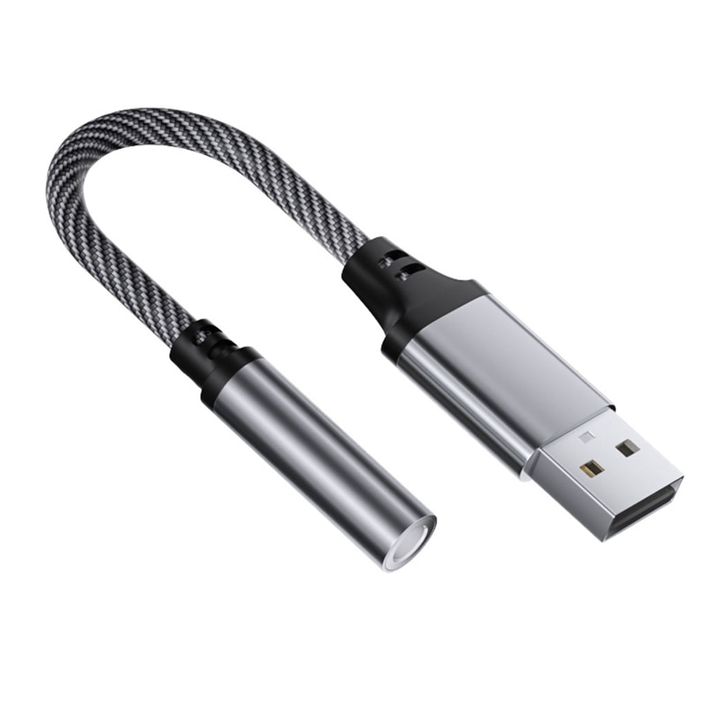 ROCKROK 3.5mm Female To USB Sound Adapter For Digital Devices ...