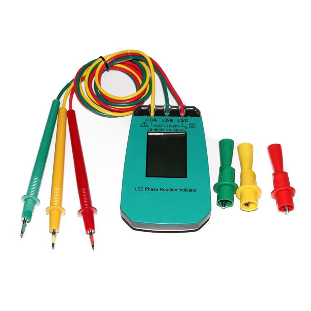 ROCKROK 3 Phase Rotation Indicator Tester Sequences Tester for Safe ...