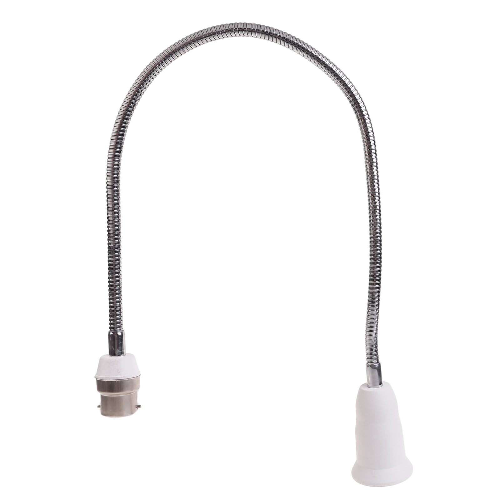 ROCKROK B22 to E27 Extended Lamp Holder Adapter 360 Degree Rotatable ...