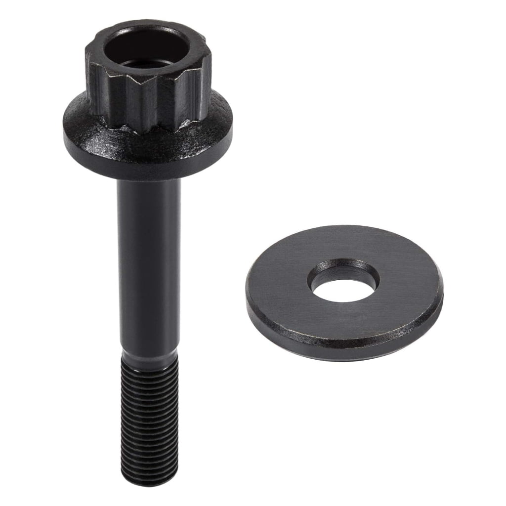 ROCKROK Car Crank Harmonic Balancer Damper Bolts Stud with Gasket High ...