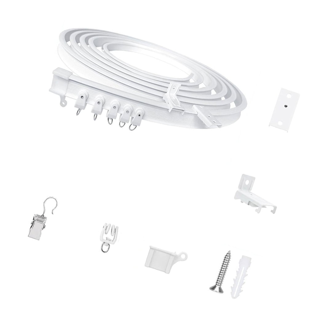 ROCKROK Customizable 5 Meter Curtain Track Kits for Unique Window and ...