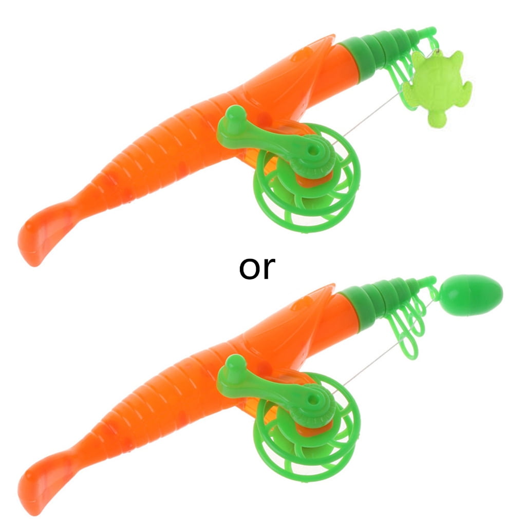 ROCKROK Educational Baby Child Kids Fishing Rod Fish Model Toy Fun Game ...