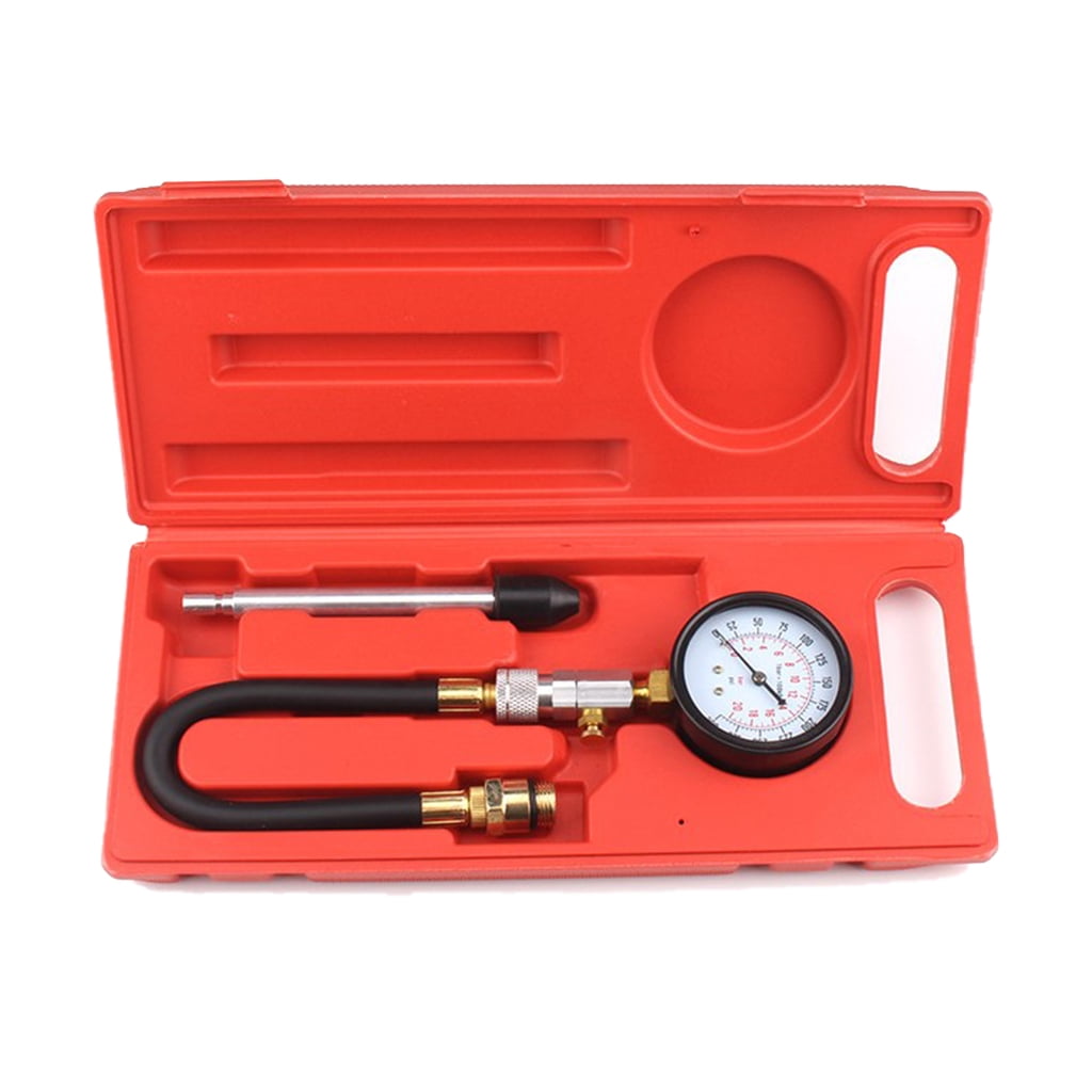 ROCKROK Engine Compression Tester Engine Cylinder Pressure Gauge Petrol ...