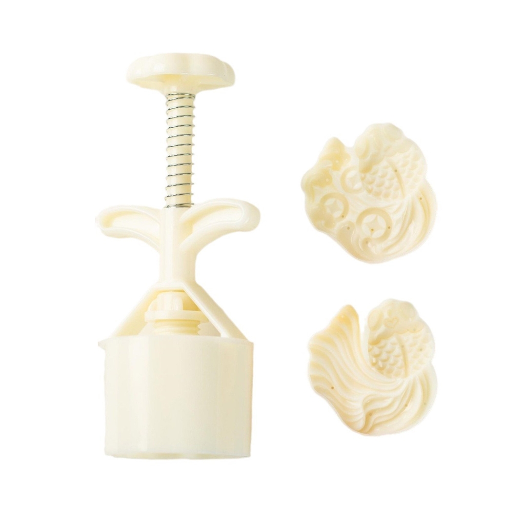 ROCKROK Fish Shape Dessert Shaping Tool Baking Molds Dessert Press Tool ...