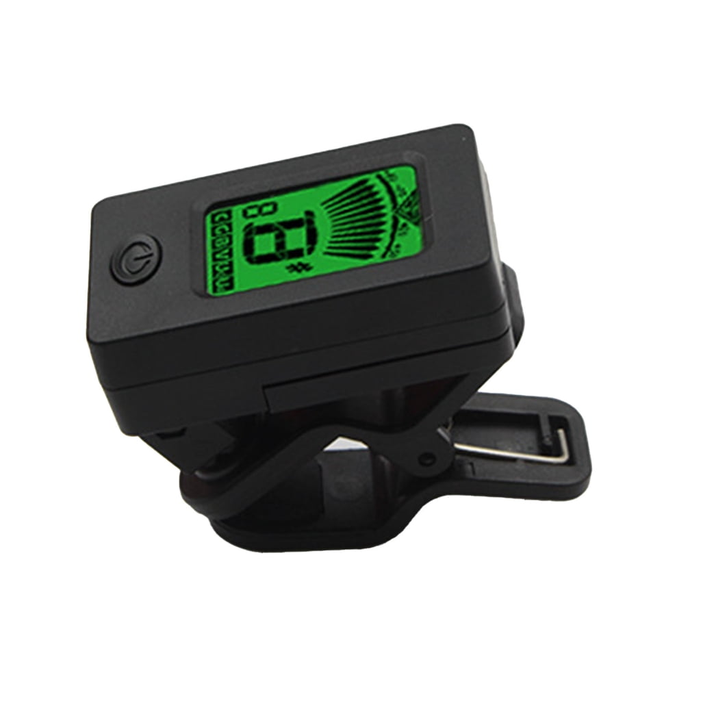 ROCKROK Guitar Tuners Clip On, Guitar Digital Tuner with LCD Display ...