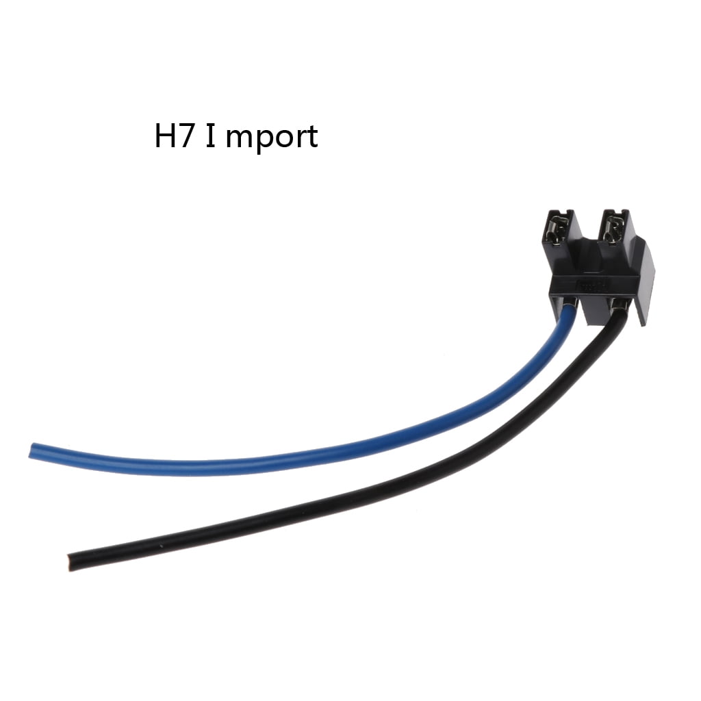 ROCKROK H7 Ceramic Wire Connector Pigtail for Halogen Headlight Socket ...