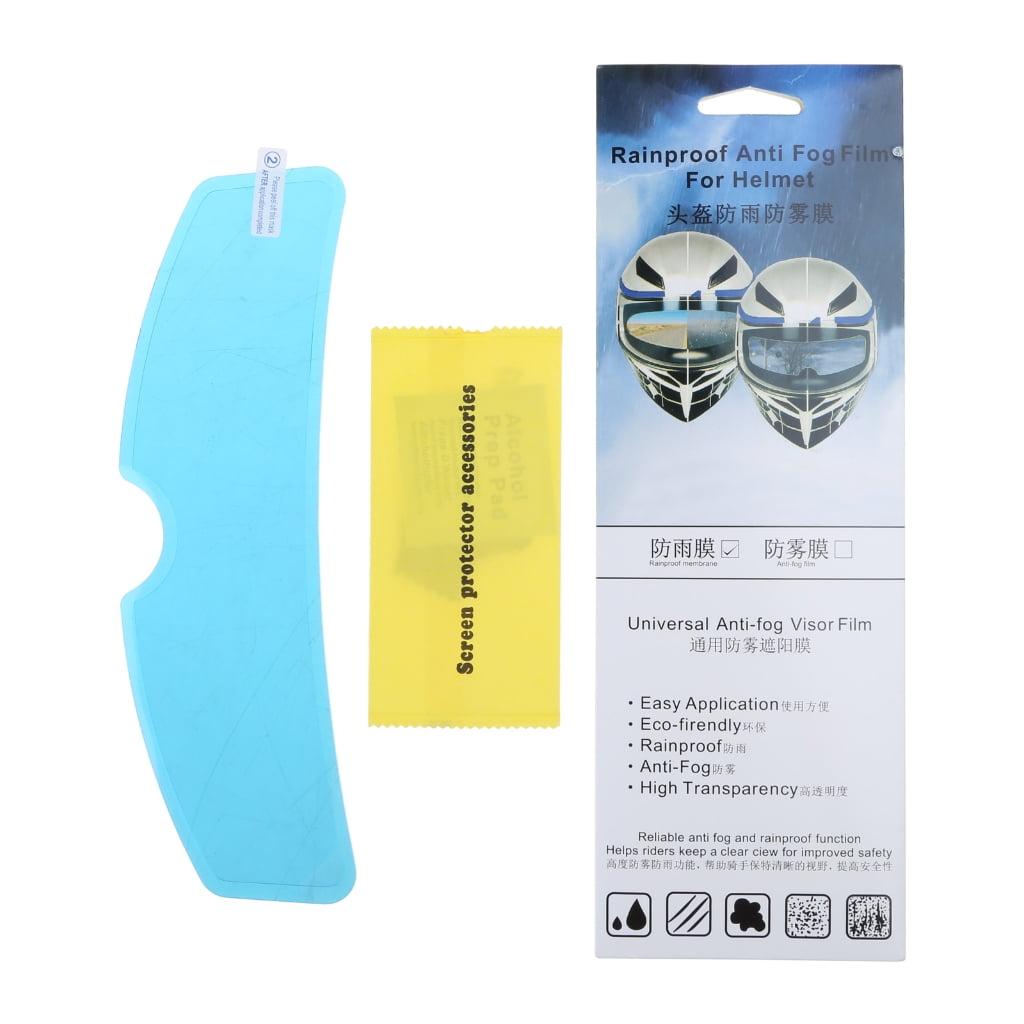 ROCKROK Helmet Clear Rainproof Anti-Fog Patch Film Universal Motorcycle ...