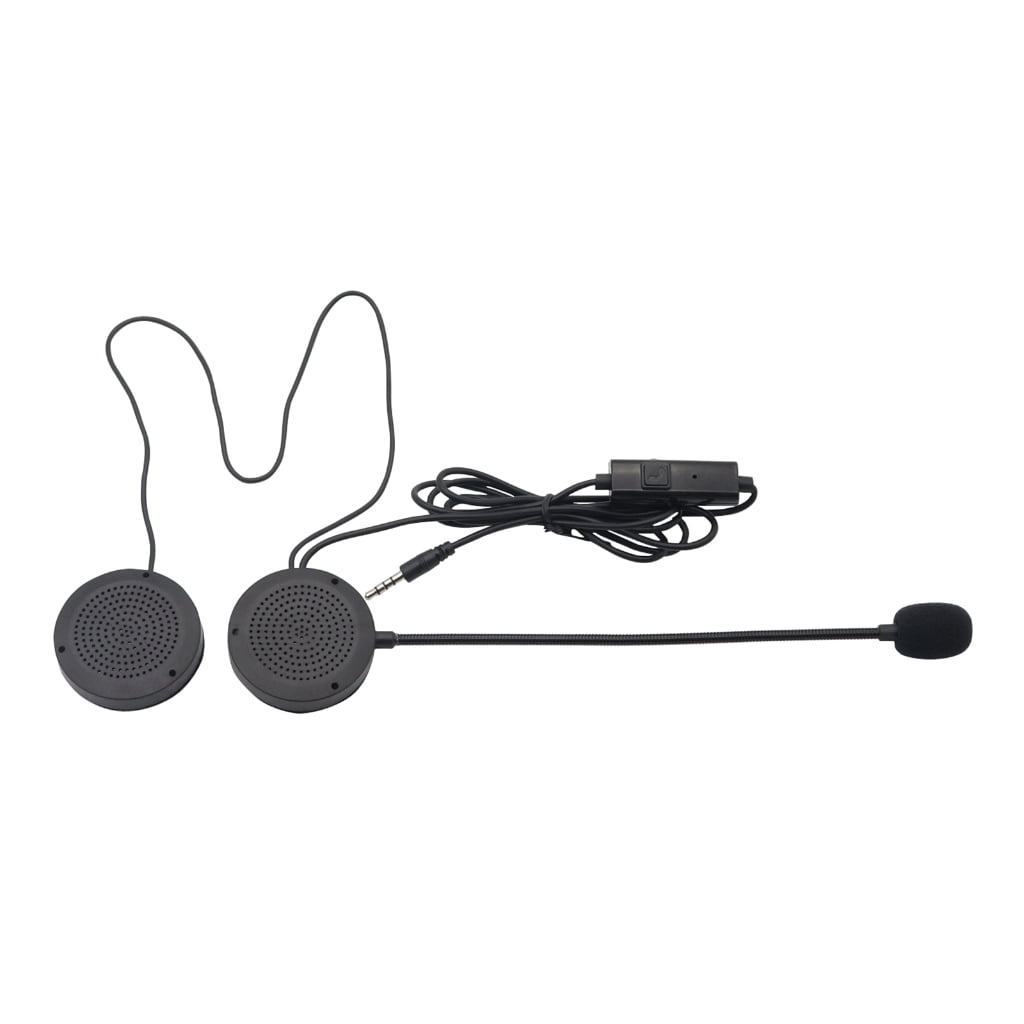ROCKROK Motorbike Helmets Headphone with Mic Headset with Button ...