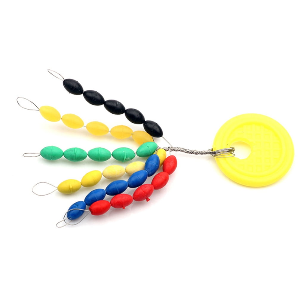 ROCKROK Ovals Fishing Float Bobbers Stopper Float Sinkers Stops Rig ...