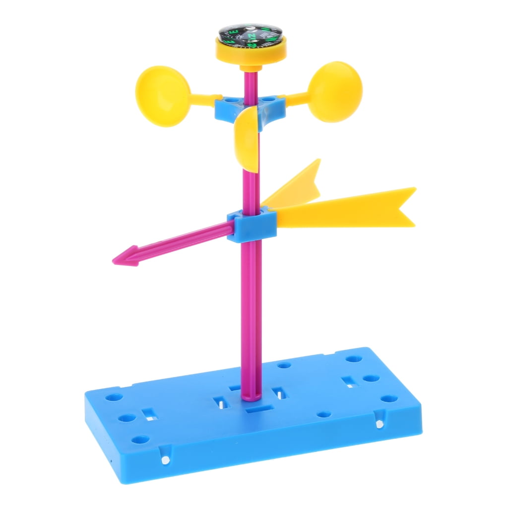 ROCKROK Plastic Figures Wind Vane Toy Model Kids Mechanical Middle ...