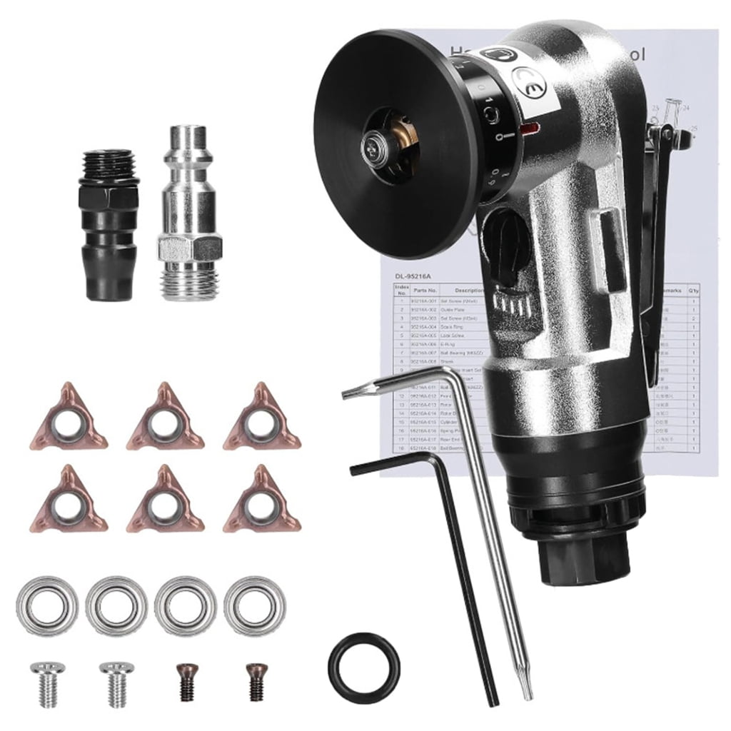 ROCKROK Portable Pneumatics Chamfering Machine 45°Chamfer Tool Handheld ...