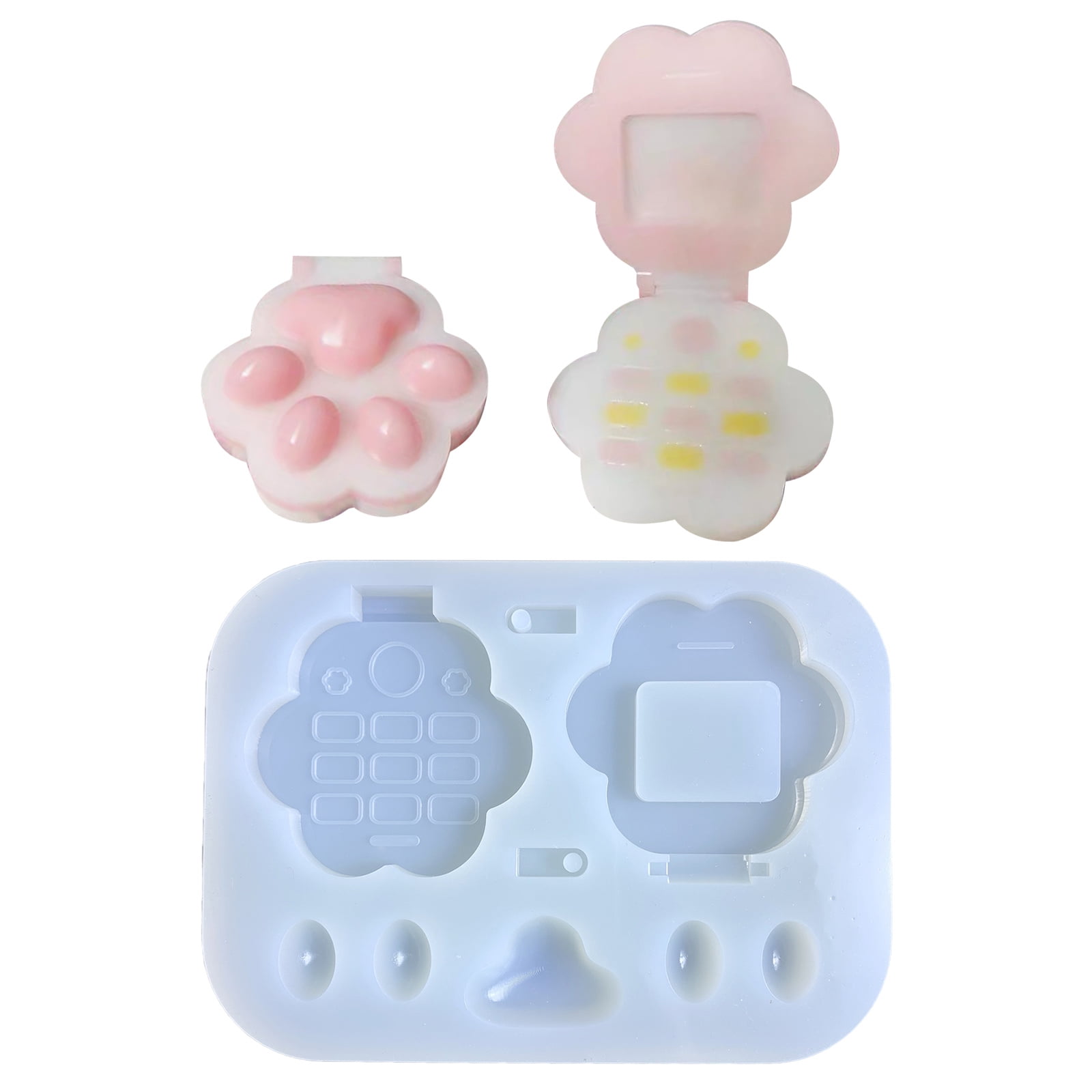 ROCKROK Resin Casting Shaker Mold,Epoxy Quicksand Silicone Molds,Resin ...