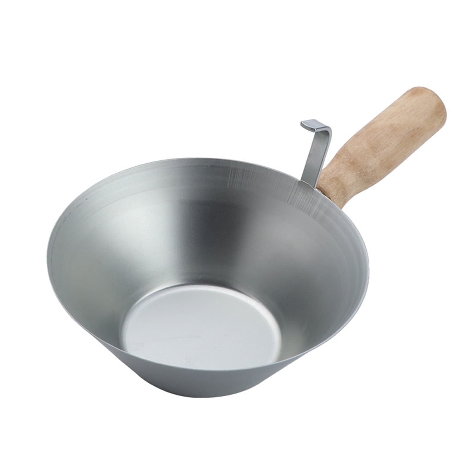 ROCKROK Stainless Steel Mud Pans With Wood Handle Heavy Duty Drywalls ...