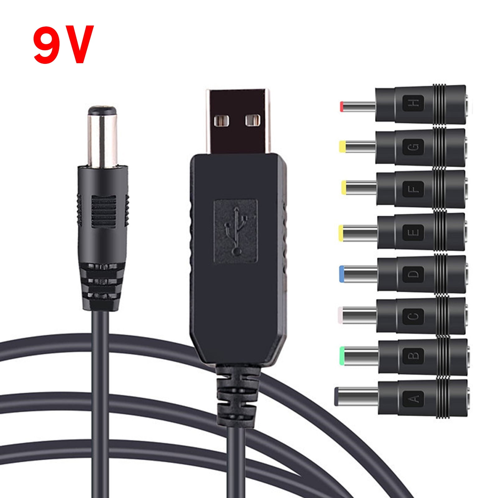 ROCKROK USB to Power Cable USB to 8PCS Charging Cable Power Cord Plug ...